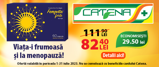 Cu Femovita Forte Day & Night treci mai usor peste perioada menopauzei