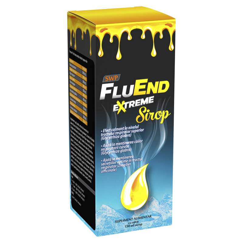 Fluend Extreme sirop, 150 ml, Sun Wave Pharma | Catena.ro
