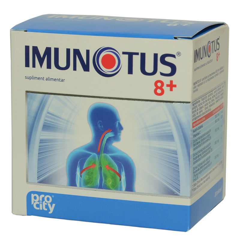 Fiterman Pharma Imunotus 8+ - Supliment pentru imunitatea copiilor, 20 ...