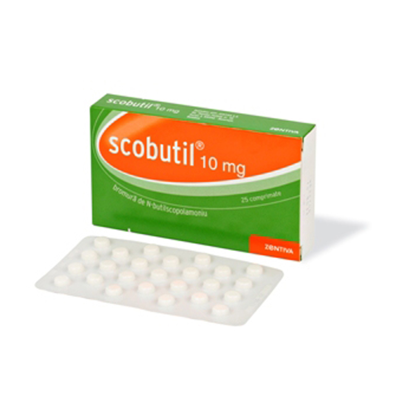 Scobutil 10 mg, 25 comprimate | Catena | Preturi mici!