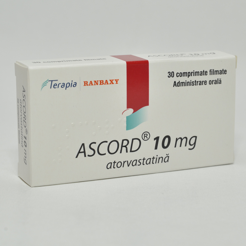 Ascord 10mg, 30 comprimate filmate | Catena | Preturi mici!
