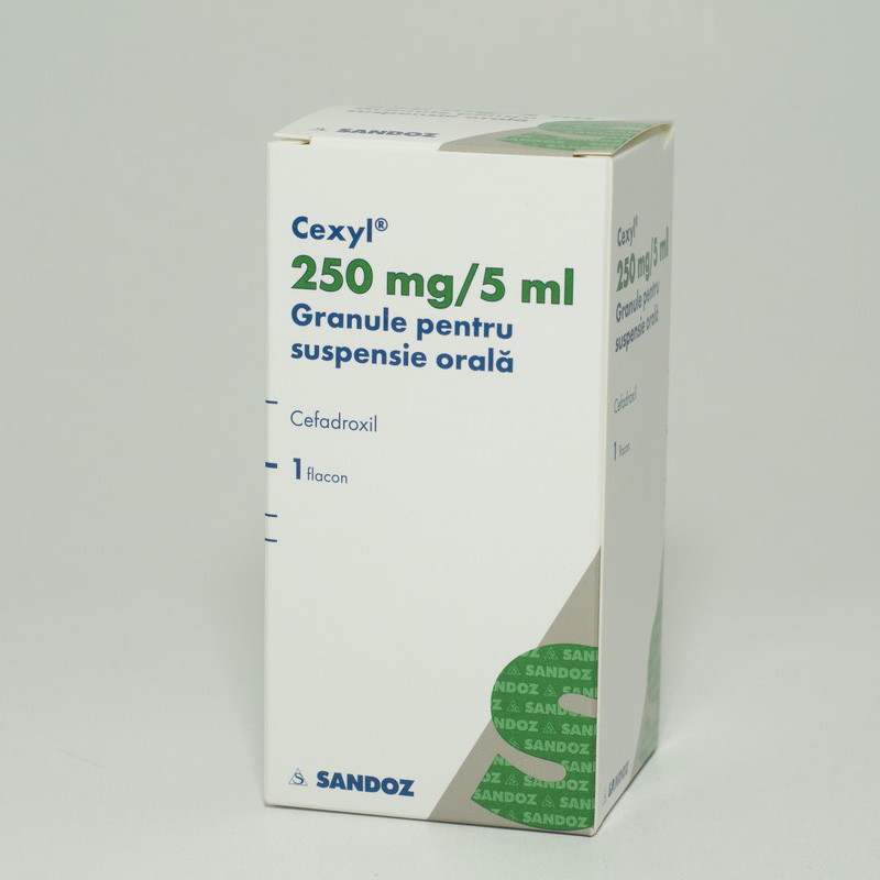 Cexyl suspensie 250mg/5ml x 60ml | Catena.ro Cexyl suspensie 250mg/5ml x 60ml | Catena.ro