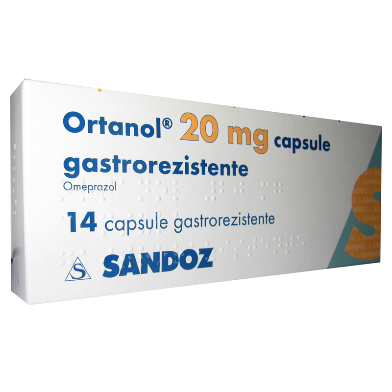 Ortanol 20mg, 14 capsule gastrorezistente | Catena.ro