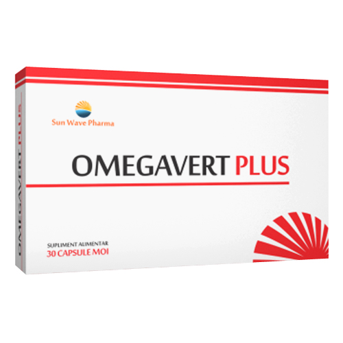Omegavert Plus, 30 capsule moi | Catena | Preturi mici!