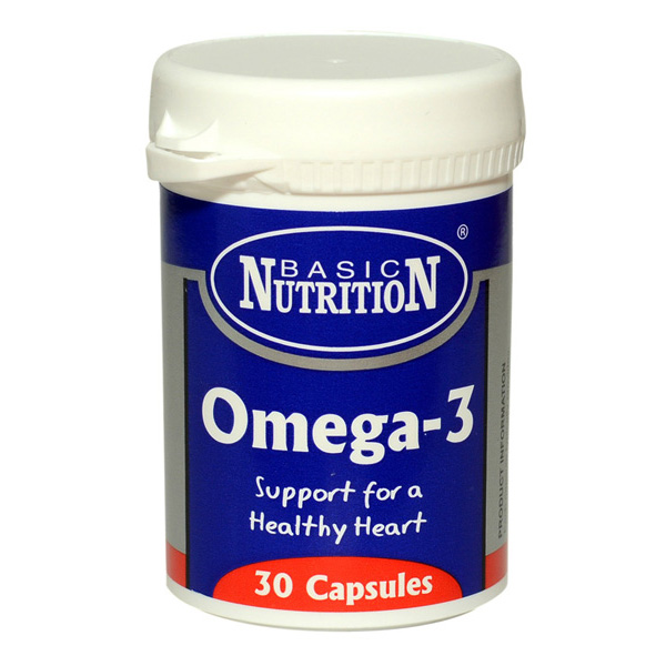 Basic Nutrition Omega 3, 500mg x 30 tablete | Catena | Preturi mici!