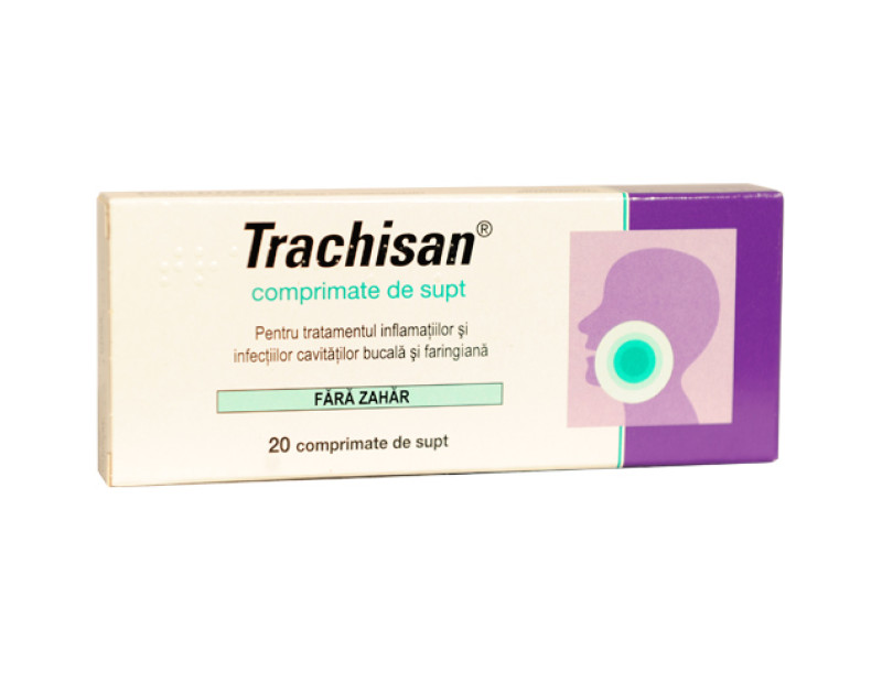 Trachisan x 20 comprimate pentru supt | Catena.ro