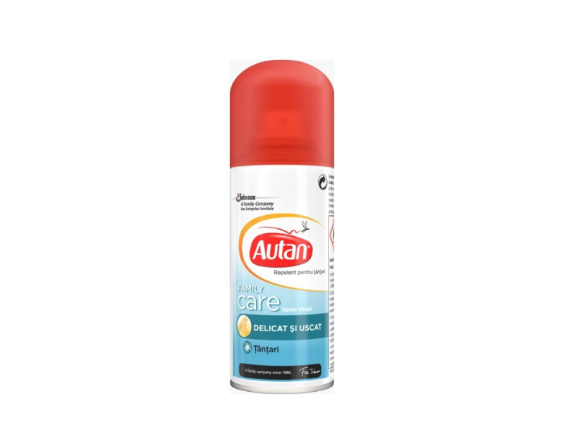 Autan Family care spray uscat, 100 ml