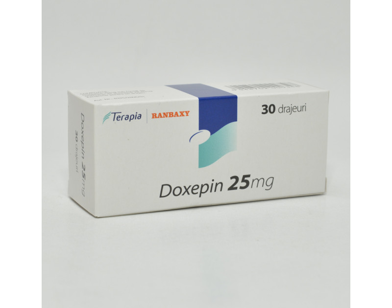 Doxepin 25 mg, 30 drajeuri T | Catena.ro