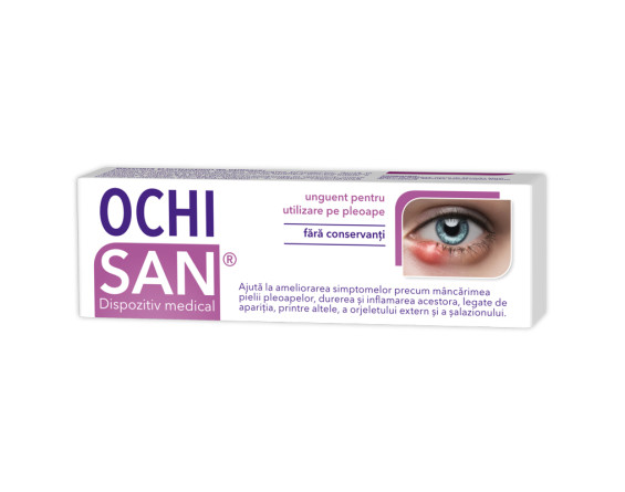 OchiSan unguent pleoape urcior si salazion, 15 g, Zdrovit | Catena.ro