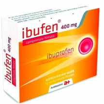 Ibufen 400 mg, 12 comprimate filmate, medicament antiinflamator | Catena.ro
