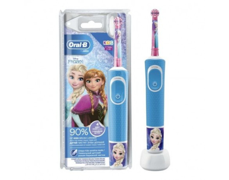 Oral B Periuta electrica Kids Frozen D100.413.2K, TAXA VERDE 1 RON
