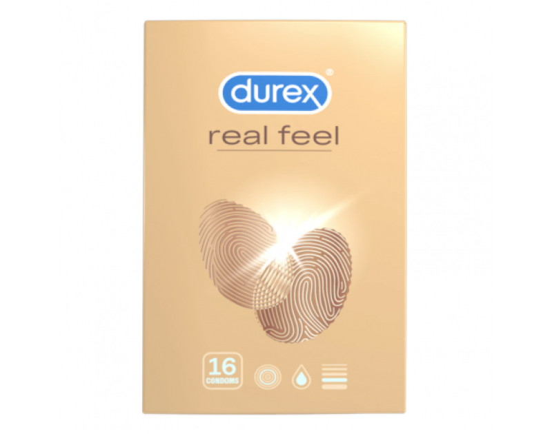 Durex Real Feel prezervative, 16 bucati | Catena.ro