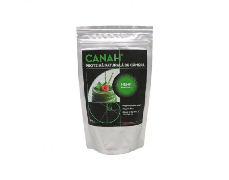 CANAH Pudra proteica de canepa, 300g | Catena.ro
