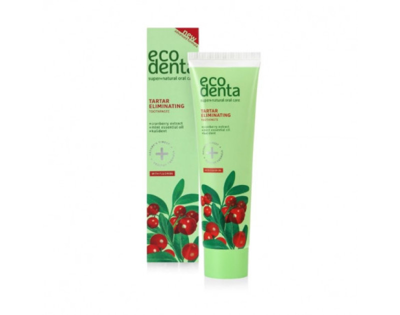 Ecodenta Pasta de dinti 2 in 1, anti-tartru, cu efect racoritor, 100ml ...