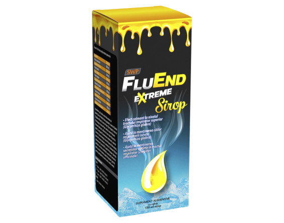 Fluend Extreme sirop, 150 ml, Sun Wave Pharma | Catena.ro