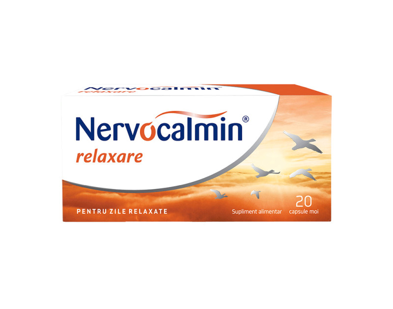 NERVOCALMIN Relaxare X 20 capsule | Catena.ro