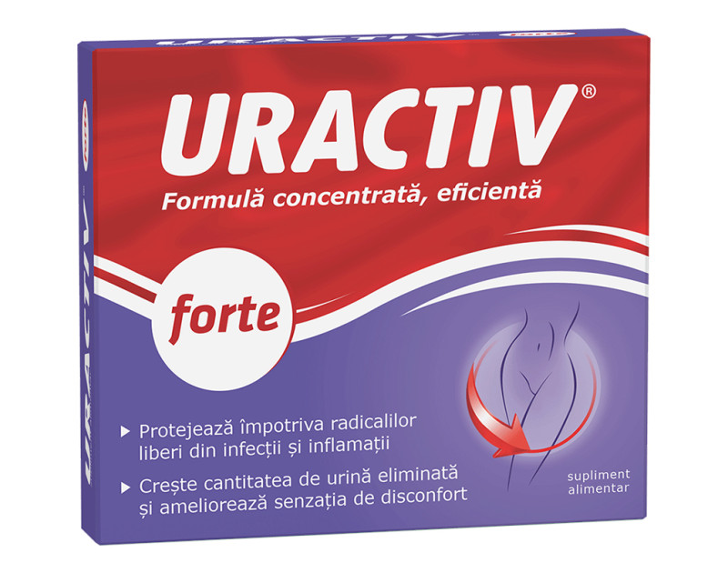 Uractiv forte, 10 capsule | Catena