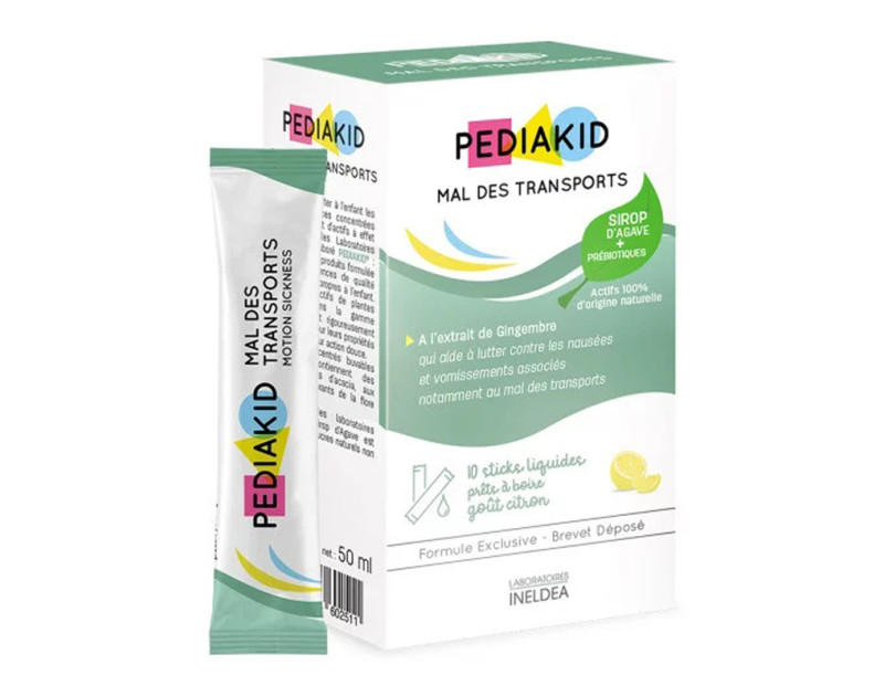 Sirop rau de transport, 10 plicuri x 5 ml, Pediakid | Catena.ro