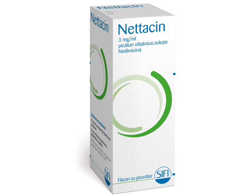 Nettacin solutie oftalmica 0.3% X 5 ml | Catena.ro
