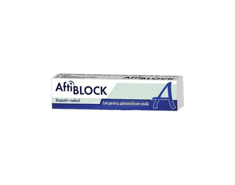 Aftiblock Gel, 8 grame, Zdrovit | Catena.ro