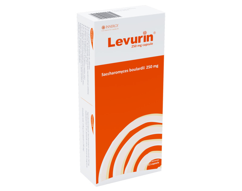 Levurin 250 mg, 12 capsule, INNERGY | Catena.ro