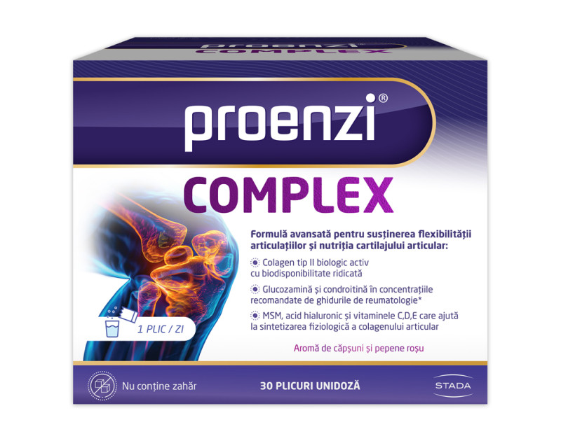 Proenzi Complex, 30 plicuri unidoza, Walmark | Catena.ro