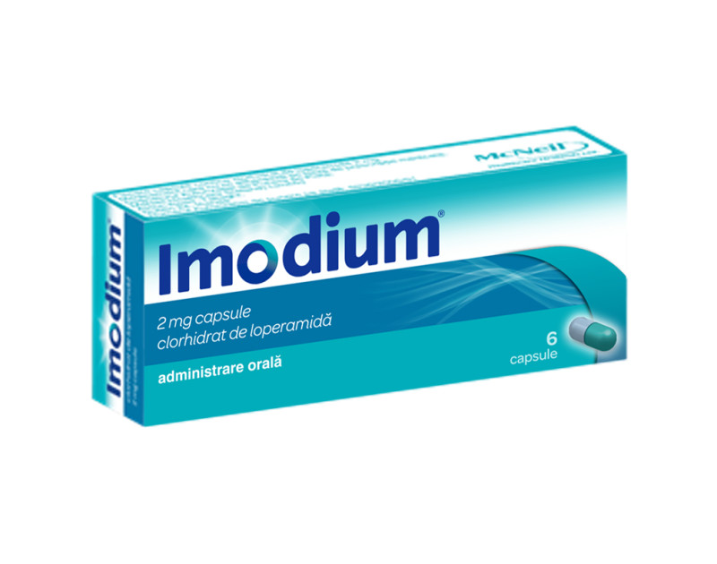 Imodium 2 mg 1 blister, 6 capsule