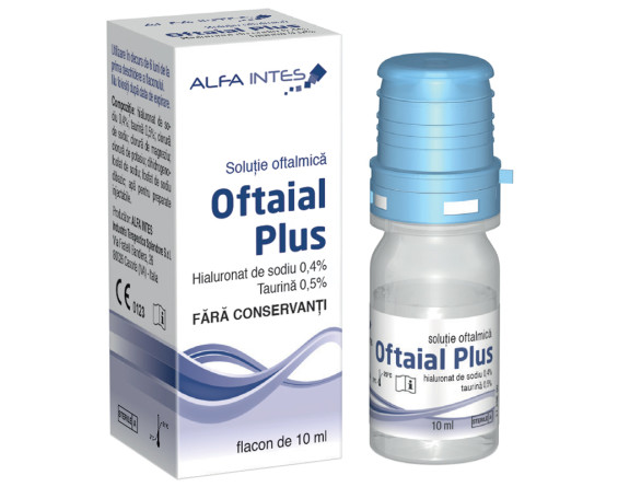Oftaial Plus solutie oftalmica 1 flacon X 10 ml