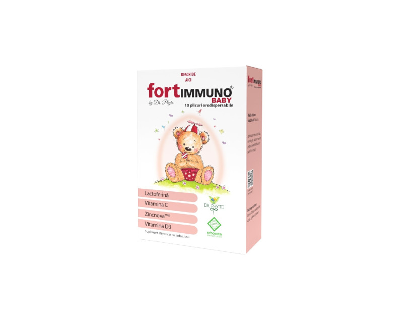 Fortimmuno Baby, 10 plicuri, DR PHYTO | Catena.ro