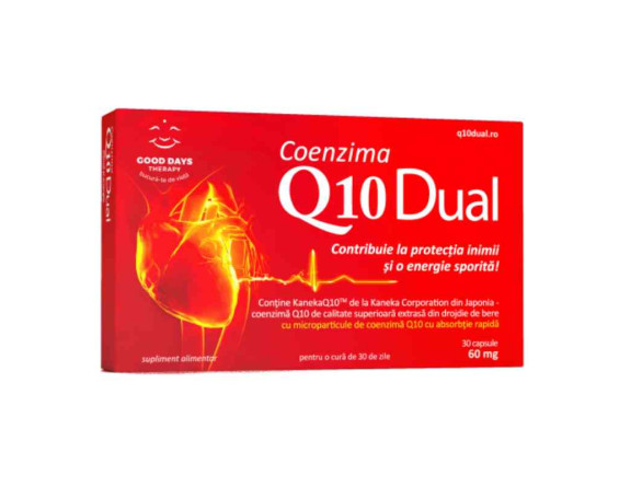 Coenzima Q10 + Omega 3, 30 capsule, Naturalis | Catena.ro
