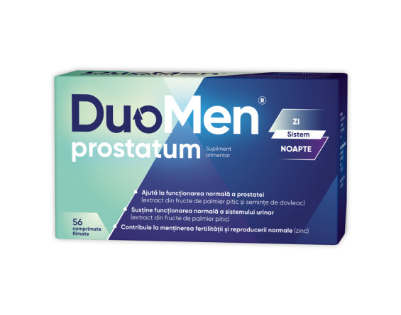 DuoMen Prostatum, 56 comprimate filmate, ZDROVIT | Catena.ro
