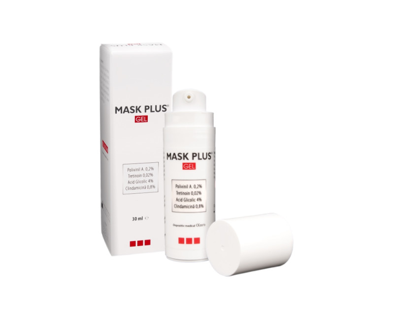 Mask Plus gel anti-acnee x 30ml | Catena.ro