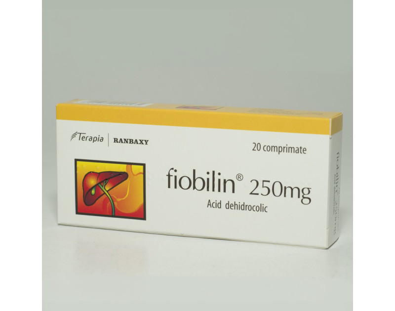 Fiobilin 250 mg x 20 comprimate T | Catena.ro