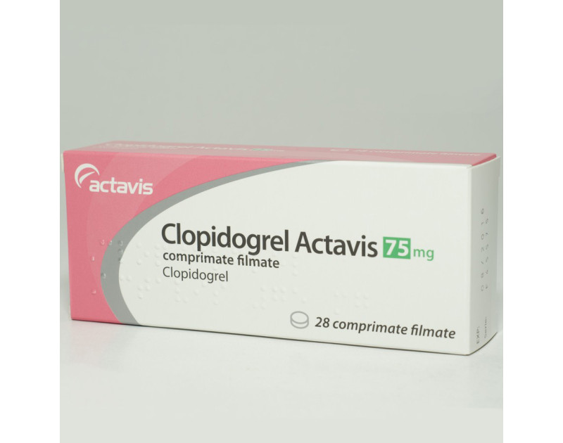 Clopidogrel Actavis 75mg, 28 comprimate | Catena.ro