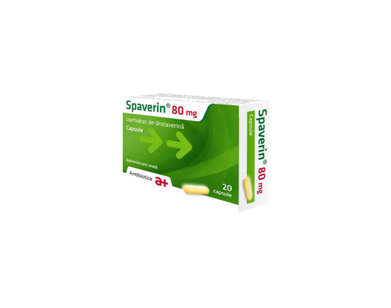 Spaverin® 80 mg x 20 capsule | Catena.ro