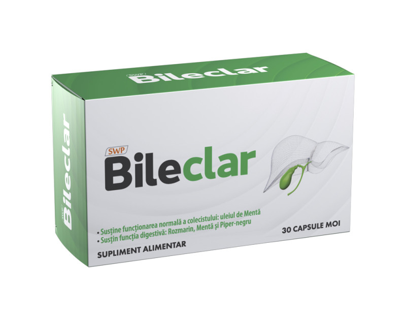 Bileclar, 30 capsule moi, Sun Wave Pharma | Catena.ro