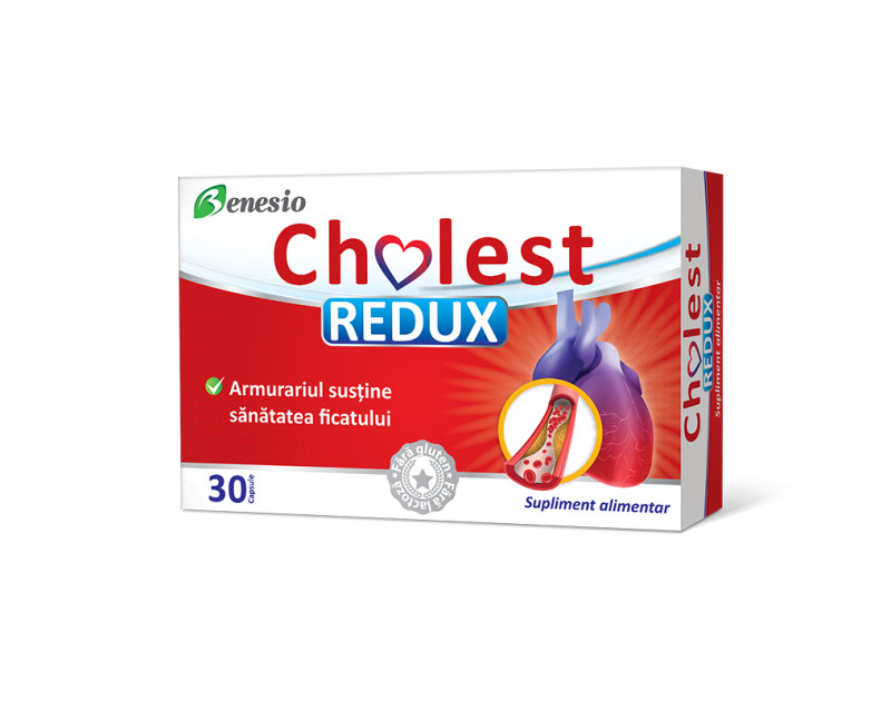 Cholest Redux, 30 capsule, BENESIO | Catena.ro