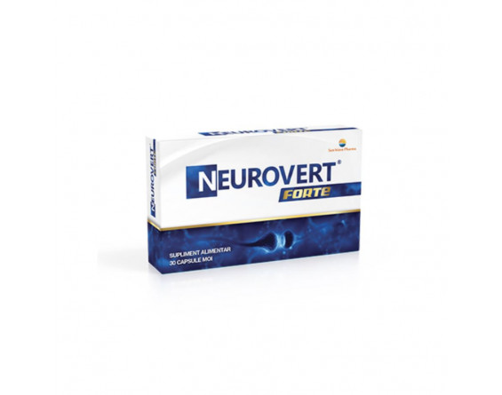 Neurovert Forte, 30 capsule moi, Sun Wave Pharma | Catena.ro