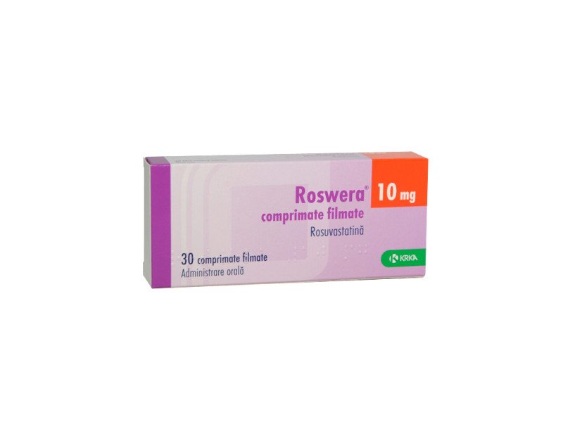 Roswera 10 mg, 30 comprimate filmate | Catena.ro