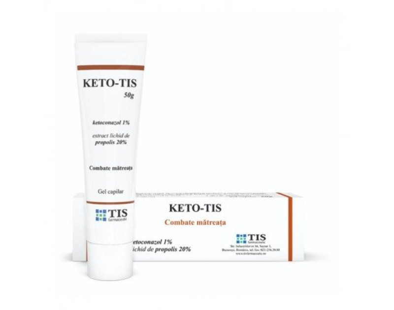 Keto -Tis gel capilar, 50 g