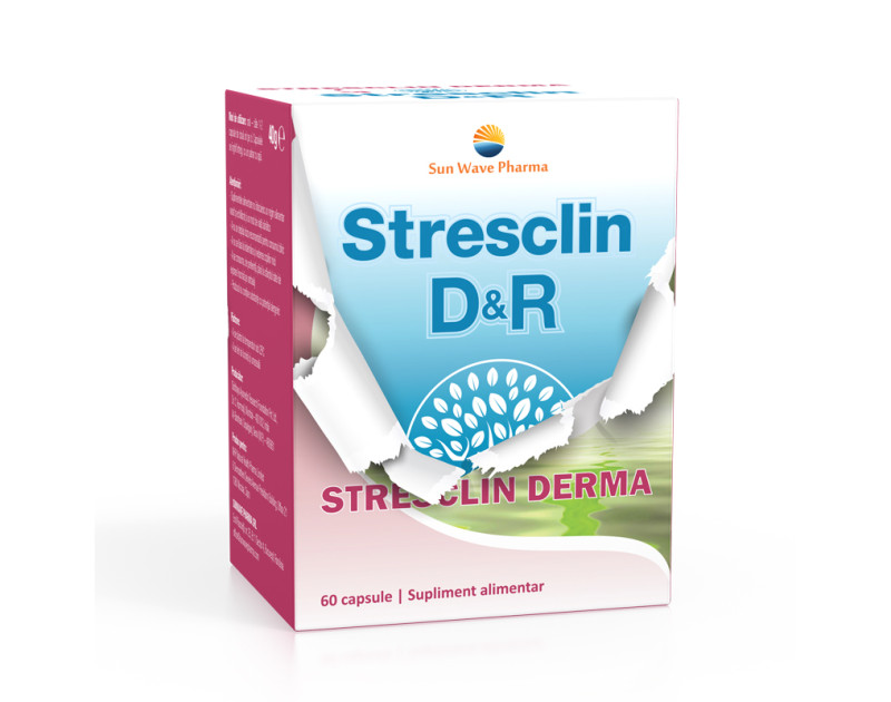 Stresclin Derma x 60 capsule | Catena.ro