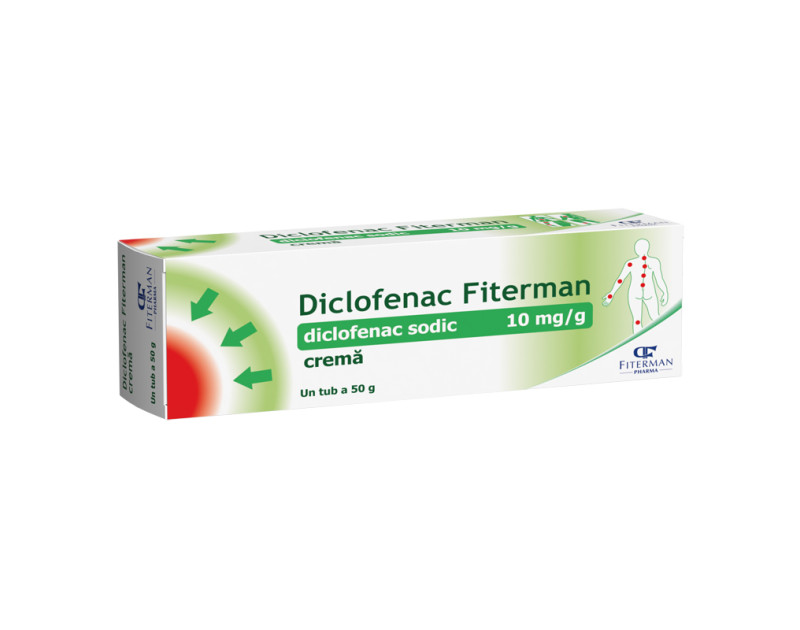 Diclofenac Fiterman crema X 50g | Catena.ro