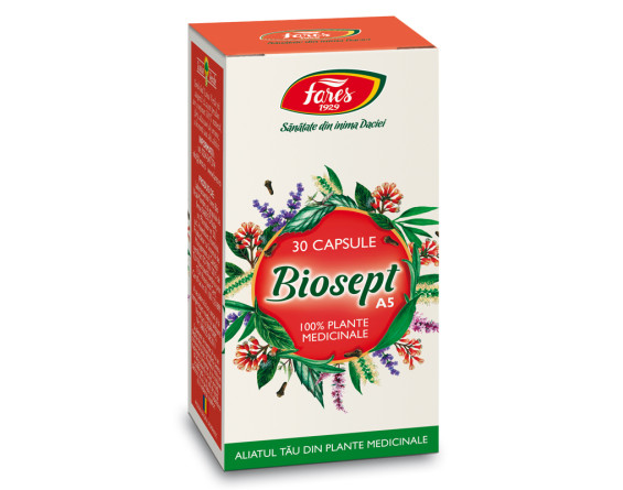Capsule Biosept, 30 capsule, Fares | Catena.ro