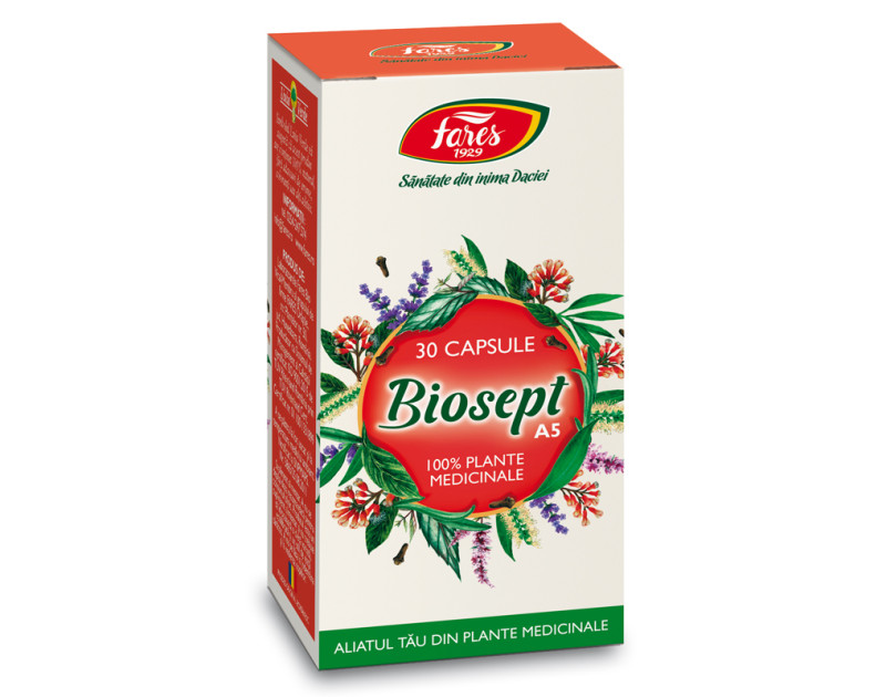 Capsule Biosept, 30 capsule, Fares | Catena.ro