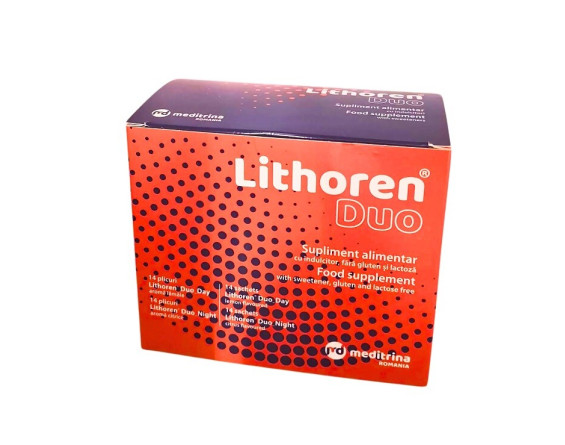 Lithoren Duo, 28 plicuri, MEDITRINA | Catena.ro