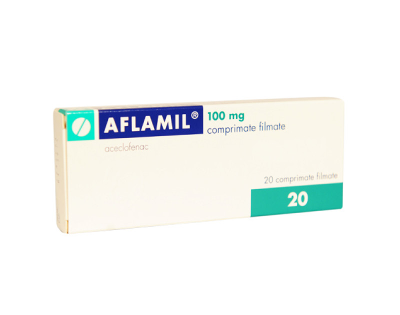 Aflamil 100mg, 2 blistere x 10 comprimate | Catena.ro