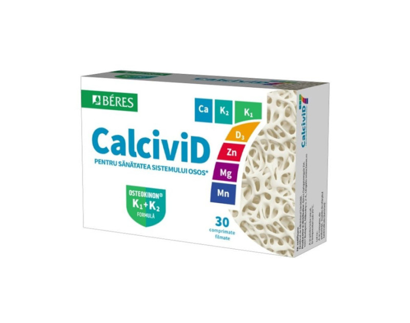 Beres Calcivid 7, 30 comprimate