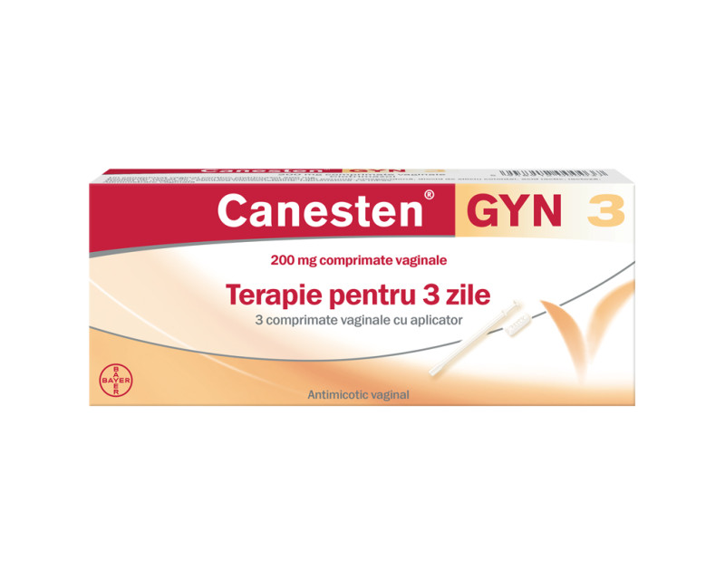 Gyno-canesten 3 X 3 comprimate vaginale | Catena.ro