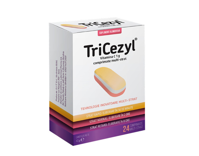 TriCezyl 1000 mg, 24 comprimate | Catena.ro