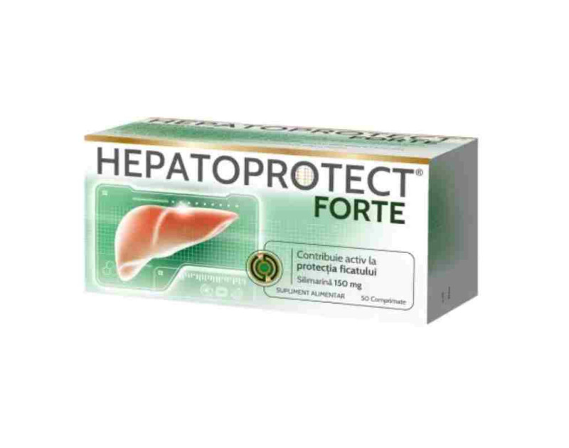 Hepatoprotect Forte 150 mg, 50 comprimate, Biofarm | Catena.ro
